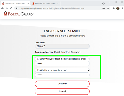 How it works: PortalGuard Self-Service Password Reset
