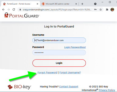 How it works: PortalGuard Self-Service Password Reset
